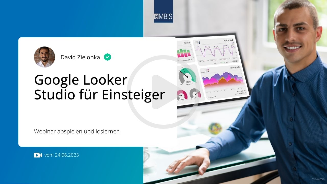 Webinar-Aufzeichnung: Google Looker Studio für Einsteiger